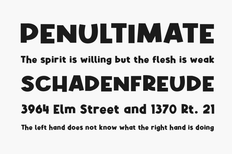 Alphakind | Fonts Shmonts