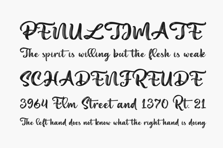 Aesthetic Violet | Fonts Shmonts