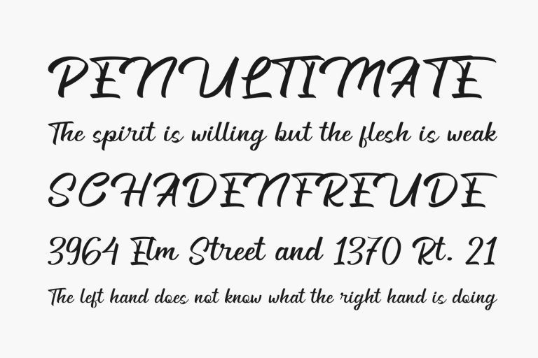 Generation | Fonts Shmonts