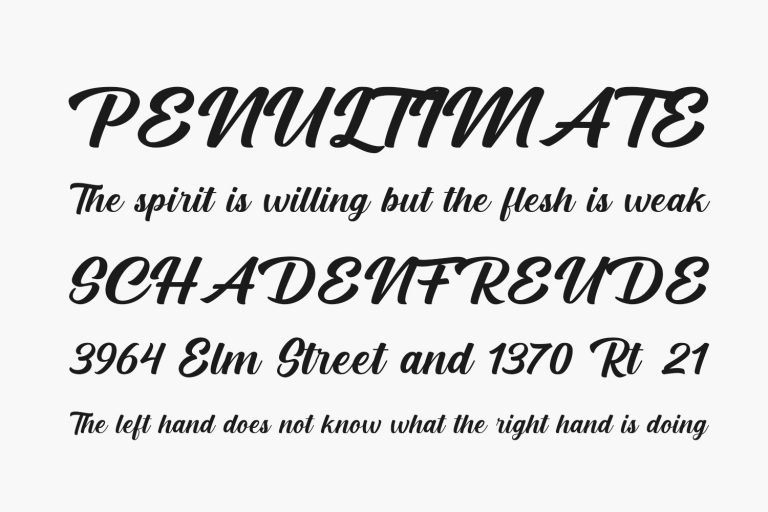 Cream Cake | Fonts Shmonts