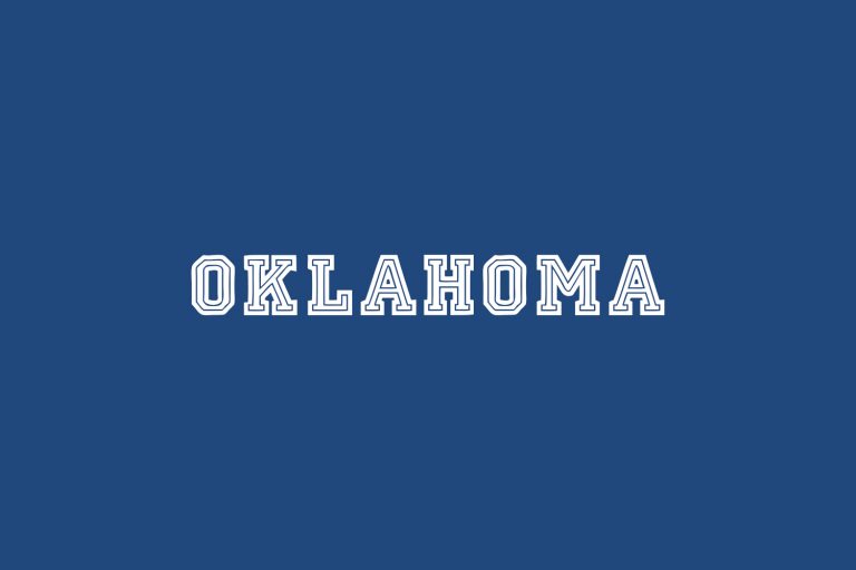 Oklahoma | Fonts Shmonts