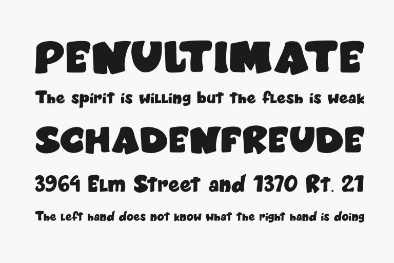 Cartoonist Kooky | Fonts Shmonts