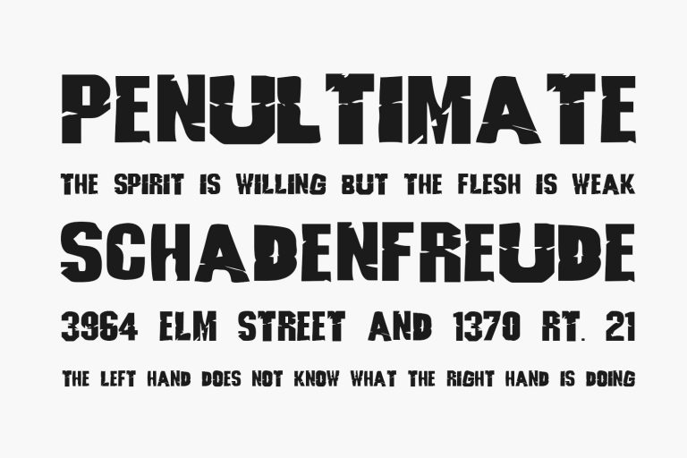 Godzilla | Fonts Shmonts