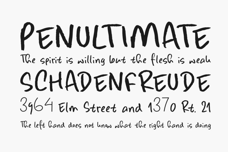 Gravitational Pull | Fonts Shmonts