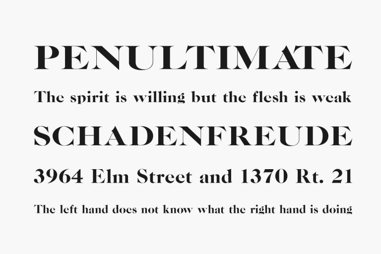 Caslon | Fonts Shmonts