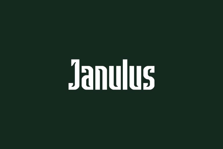 Janulus | Fonts Shmonts