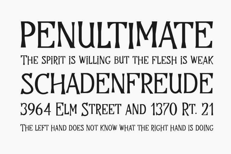 Tombstone | Fonts Shmonts