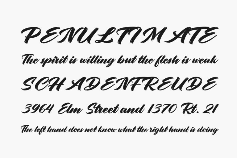 Confidential Information | Fonts Shmonts
