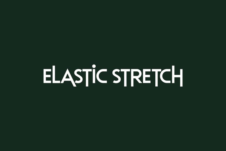 Elastic Stretch | Fonts Shmonts
