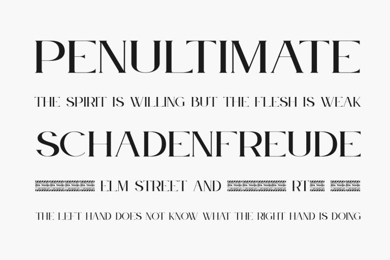 Le Jour Serif | Fonts Shmonts