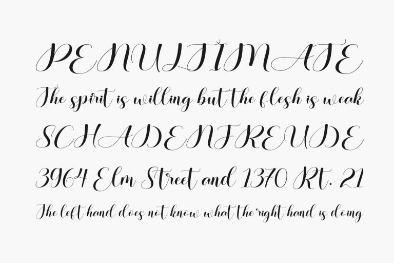 Authentic Sheldon | Fonts Shmonts