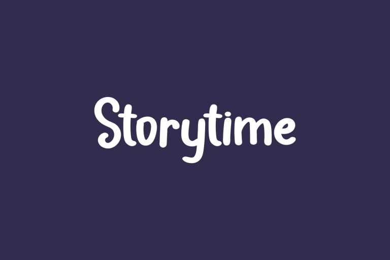 Storytime | Fonts Shmonts