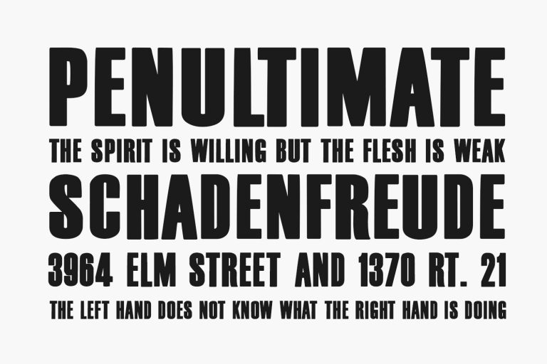 Film Noir | Fonts Shmonts