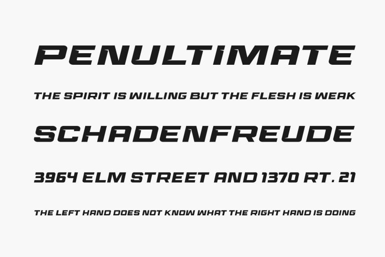 Race Sport | Fonts Shmonts