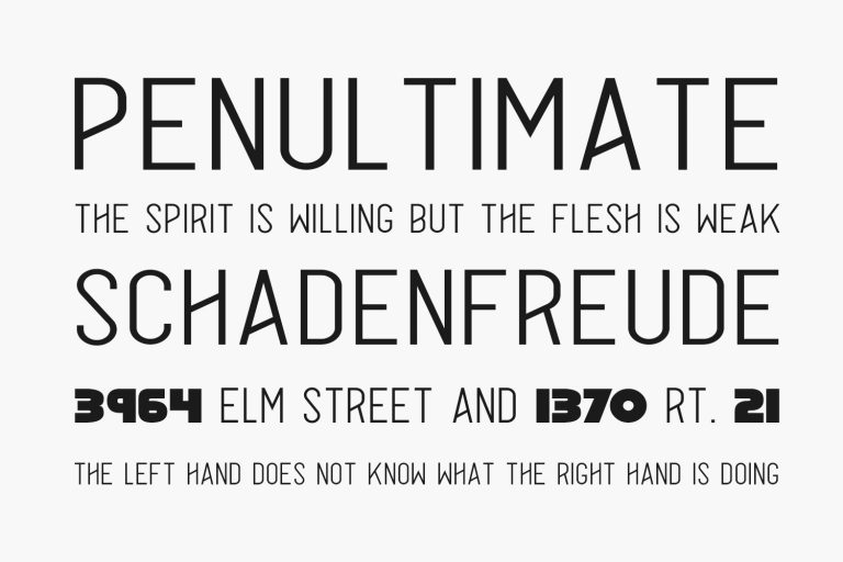 Alpha | Fonts Shmonts