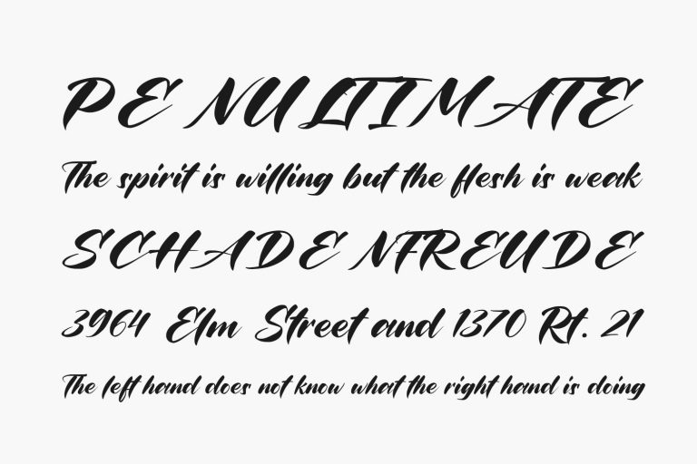 Callatic Edition | Fonts Shmonts