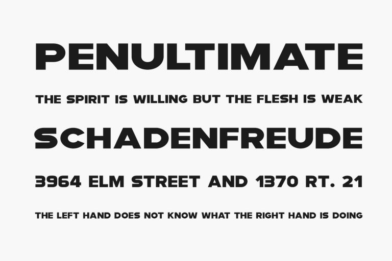 Modia | Fonts Shmonts