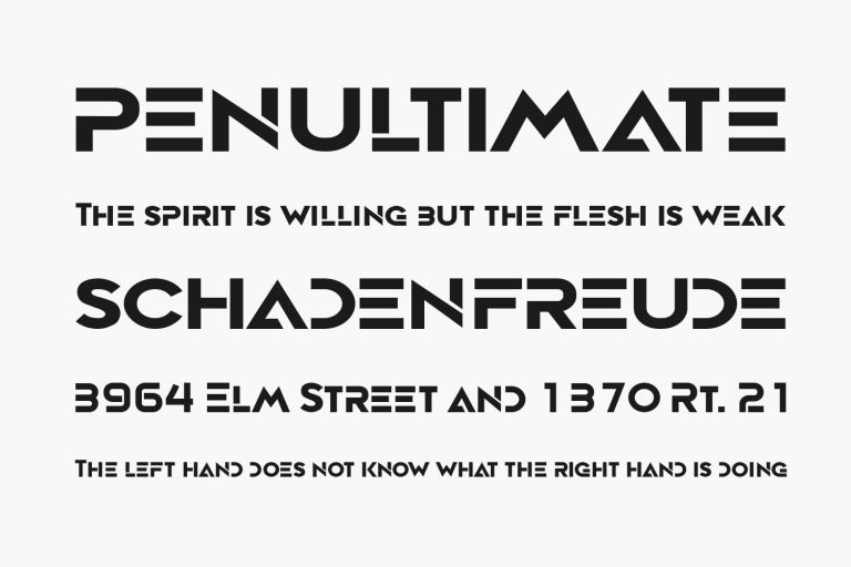 Movement | Fonts Shmonts