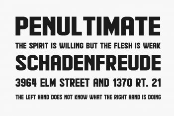 Hindenburg | Fonts Shmonts