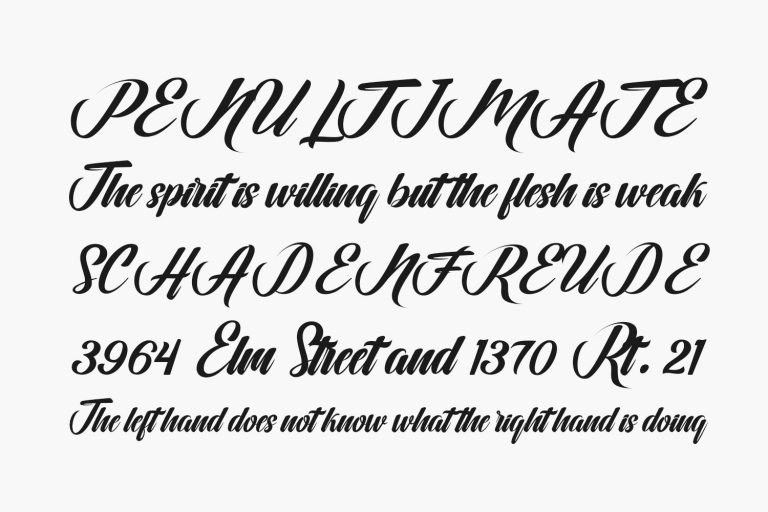 Hunting | Fonts Shmonts