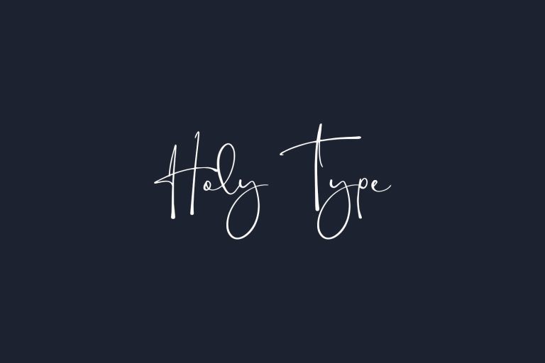 Holy Type | Fonts Shmonts