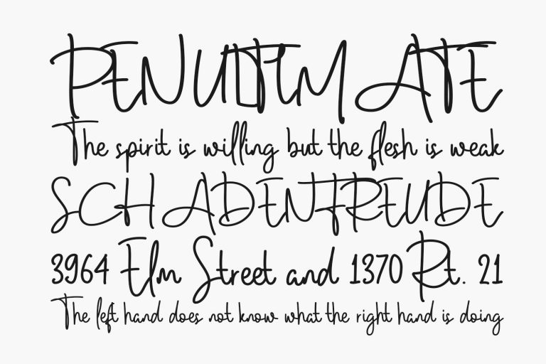 Mowgli Script | Fonts Shmonts