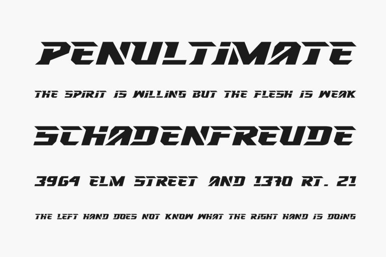 Racing Hard | Fonts Shmonts