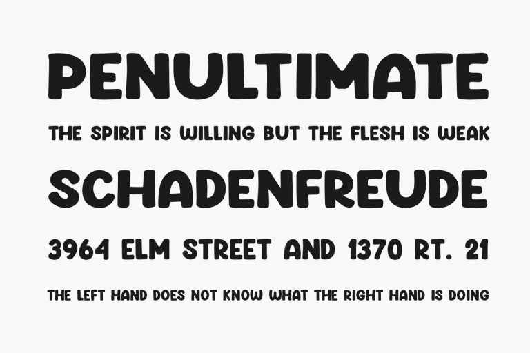Lemon Days | Fonts Shmonts