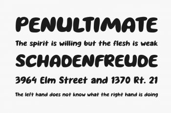 Fruit Punch | Fonts Shmonts