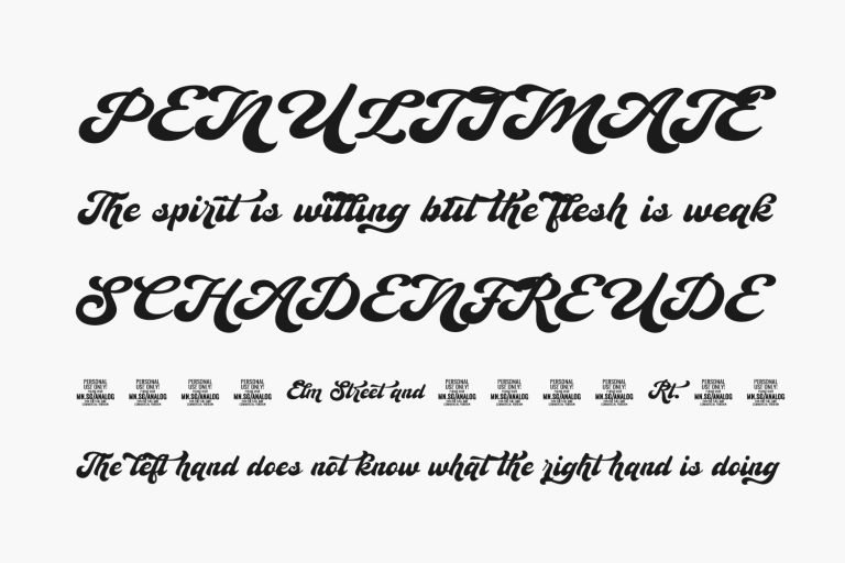 Analog Script | Fonts Shmonts