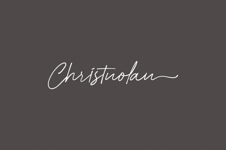 Christnolan | Fonts Shmonts