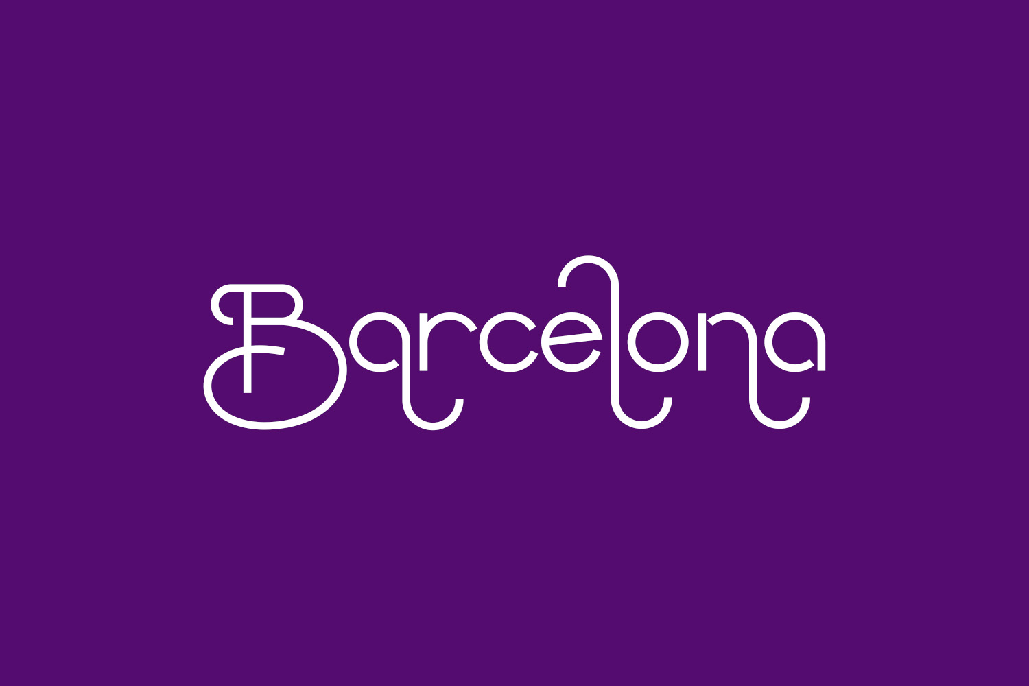 Barcelona Fonts Shmonts