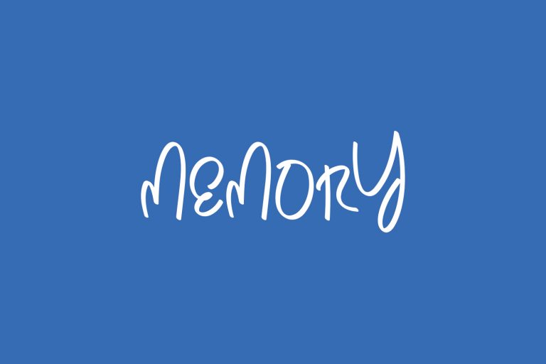 Memory | Fonts Shmonts