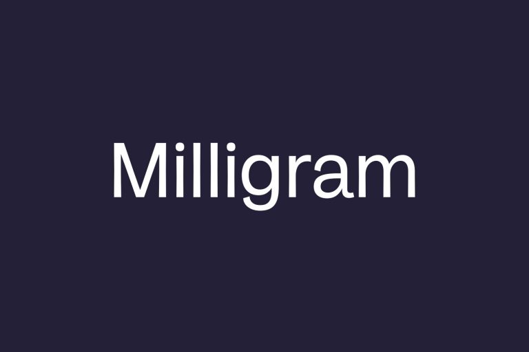 Milligram | Fonts Shmonts