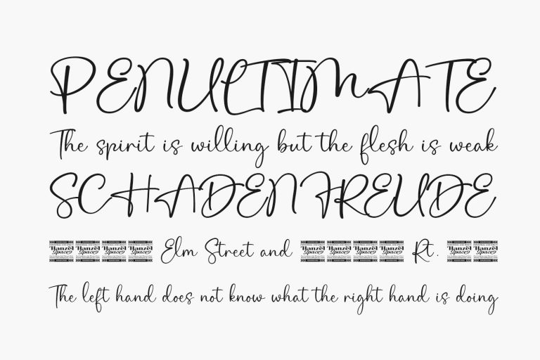 Dreamline | Fonts Shmonts