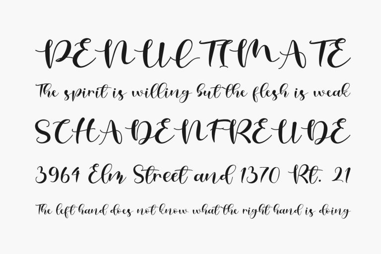 Love Lady | Fonts Shmonts