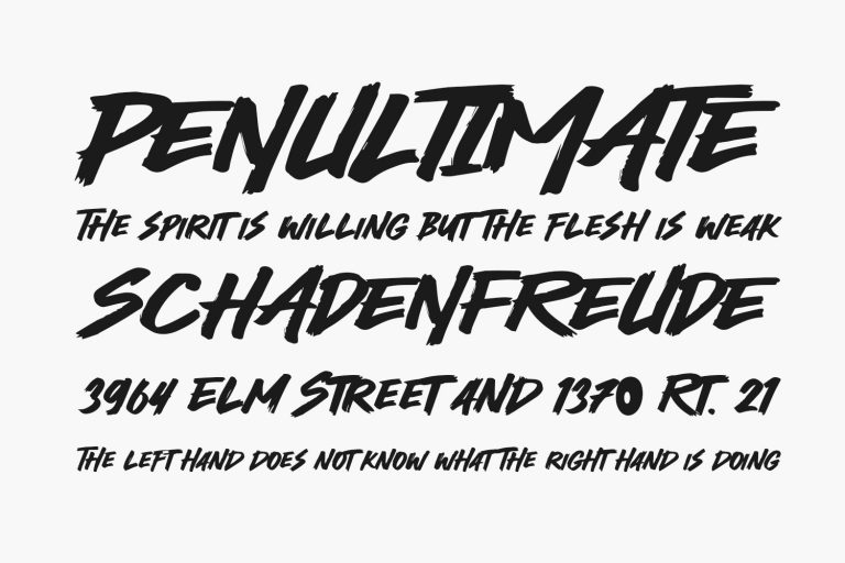 There Brat | Fonts Shmonts