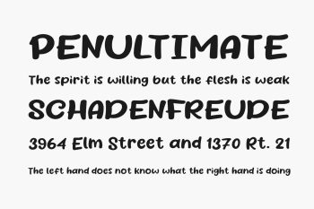 Basque Smile | Fonts Shmonts