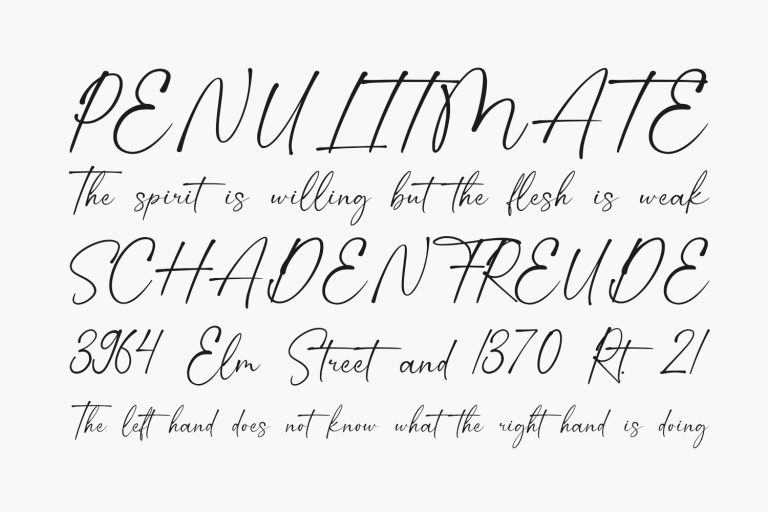 Callista | Fonts Shmonts