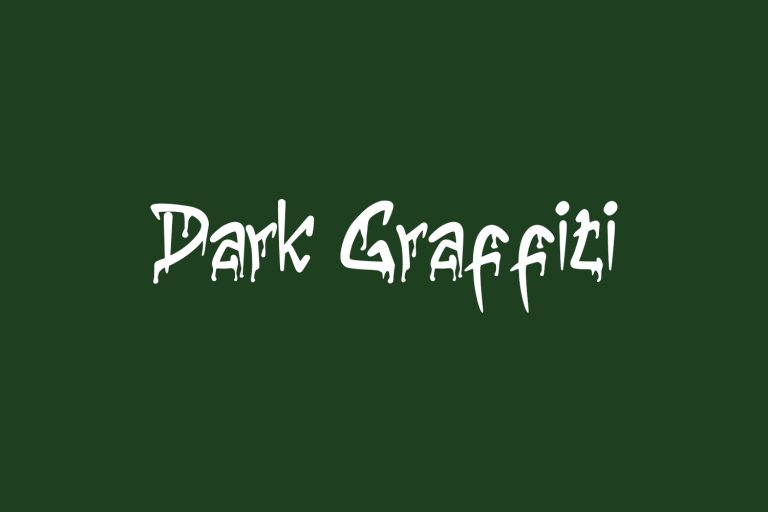 Dark Graffiti | Fonts Shmonts