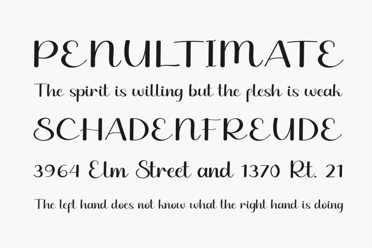 Happiness | Fonts Shmonts