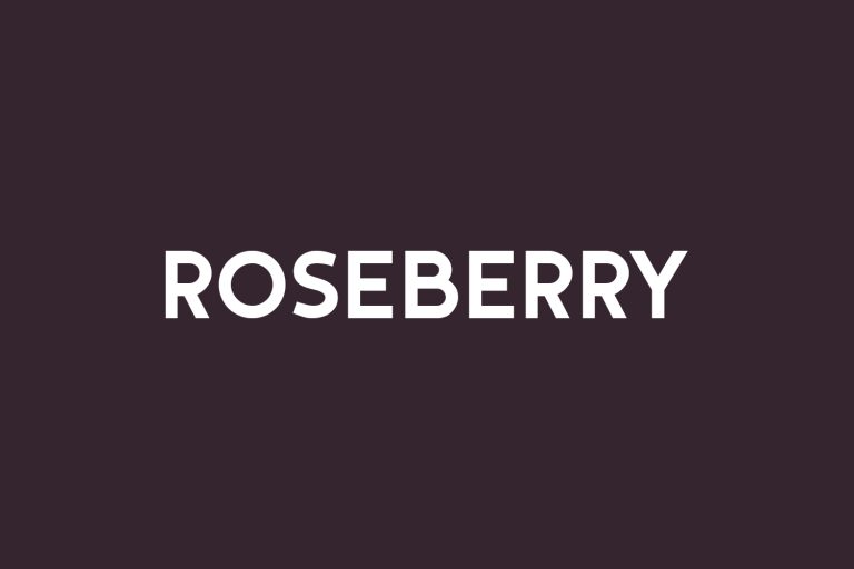 Roseberry | Fonts Shmonts