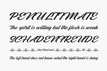 Simple Thread | Fonts Shmonts