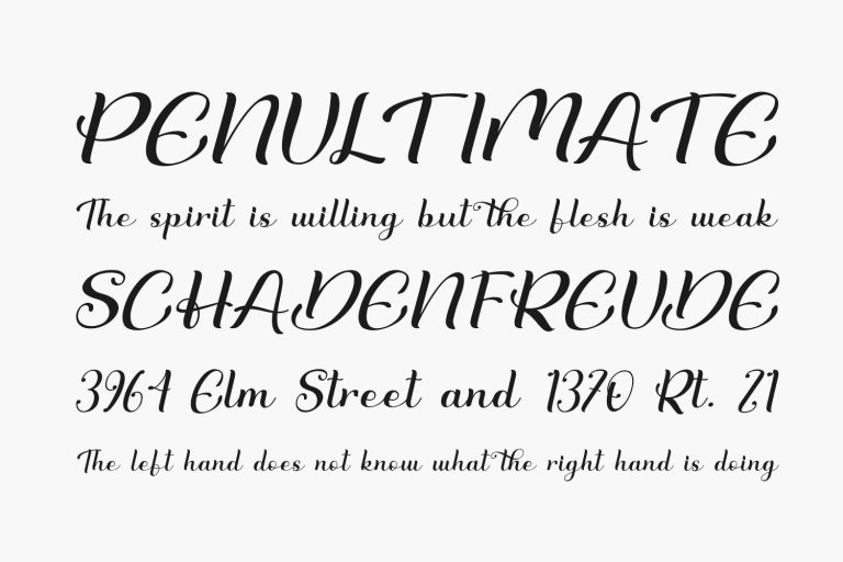 Mathilda | Fonts Shmonts