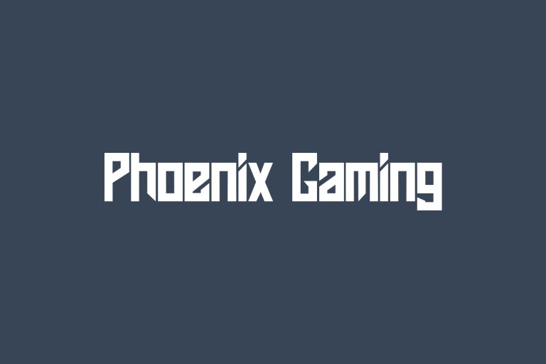 Phoenix Gaming | Fonts Shmonts