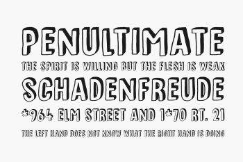 Tacky Shoes | Fonts Shmonts