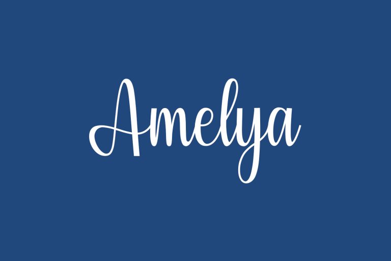 Amelya | Fonts Shmonts