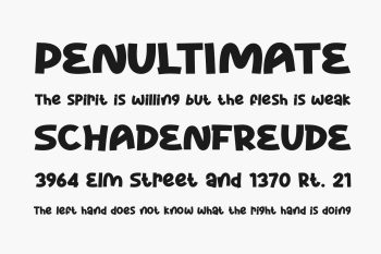 Rhuma Sinera | Fonts Shmonts