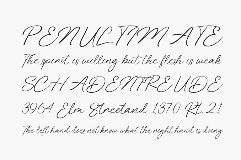 Stringline | Fonts Shmonts