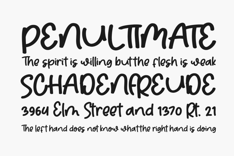 Real Delight | Fonts Shmonts